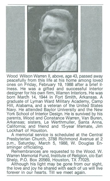 FEB 19 1988 - WARREN WOOD