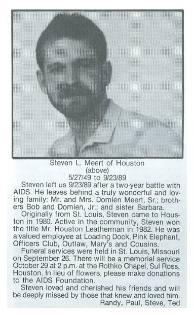 SEP 23 1989 - MEERT STEVEN